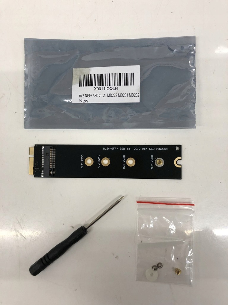 Adapter do dysku SSD M.2 NGFF SSD 26-pin - 12692846690 - oficjalne ...