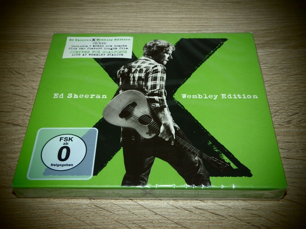 ED SHEERAN - X WEMBLEY EDITION ('15) [CD/DVD] - 8047651894 - oficjalne archiwum Allegro