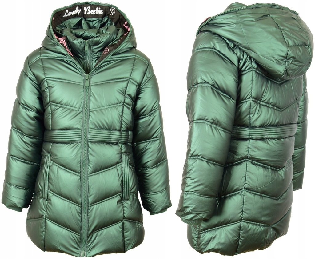 KURTKA ZIMOWA 22119A14Z PUCHOWA NA MISIU 158/164 - 14325622846 - oficjalne archiwum Allegro