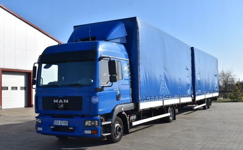 MAN TGL 8.210 12468, burto plandeka, EURO 3, p... - 12854088722 ...
