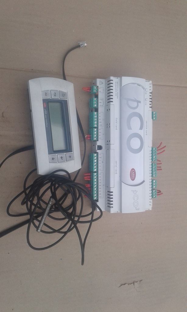 Sterownik carel PCO 3000ASO - 9855379312 - oficjalne archiwum Allegro