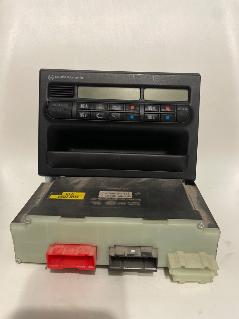 VW T4 KLIMATRONIK CLIMATRONIC PANEL NAWIEWU - 12435753533 - oficjalne ...