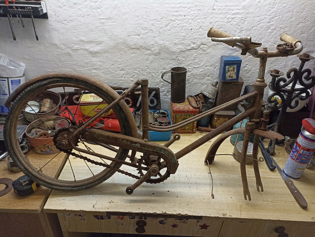 Rowerek dziecięcy z PRL Romet antyk żabka - 12917718342 - oficjalne ...