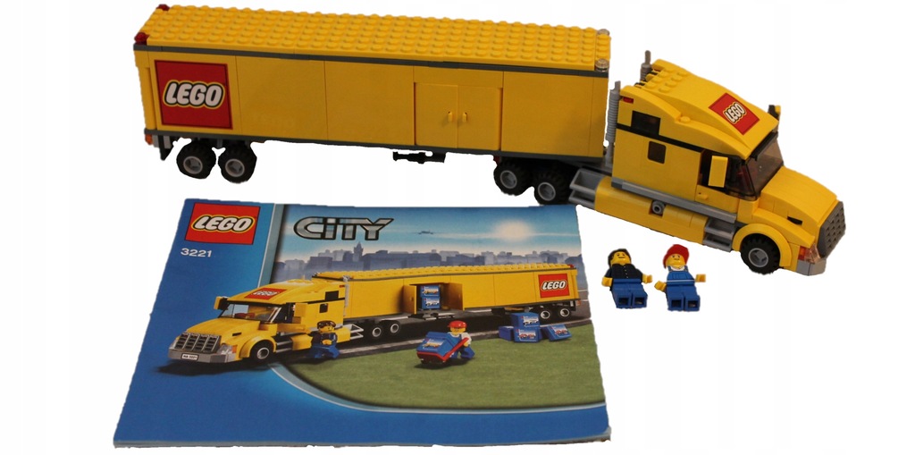 Lego 3221 - LEGO City Truck - 11325691508 - oficjalne archiwum Allegro