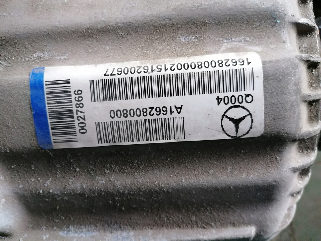 Reduktor Mercedes GL GLS X166 ML W166 A1662800800 - 9087865874 ...