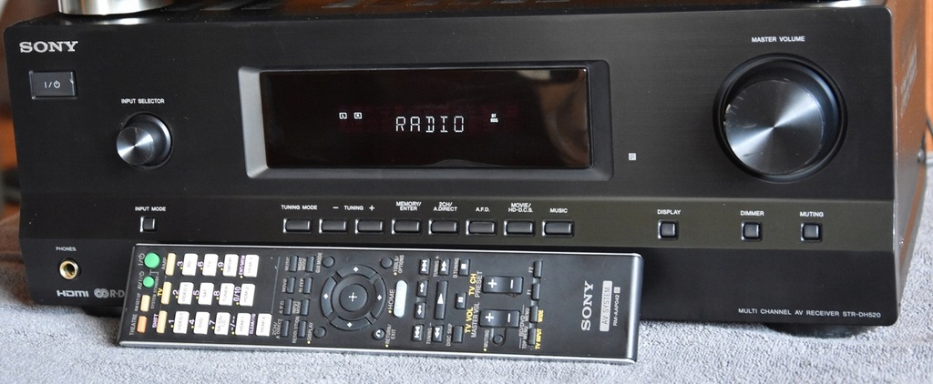 Sony STR-DH520 Amplituner 7.1 Kino domowe - 12643524158 - oficjalne ...