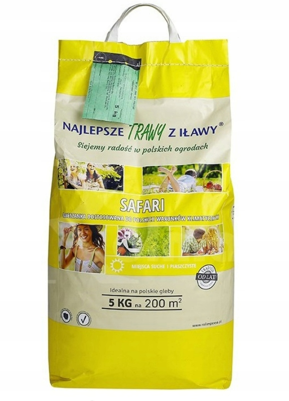 Safari - Najlepsze trawy z iławy 5kg - 12547752592 - oficjalne archiwum Allegro