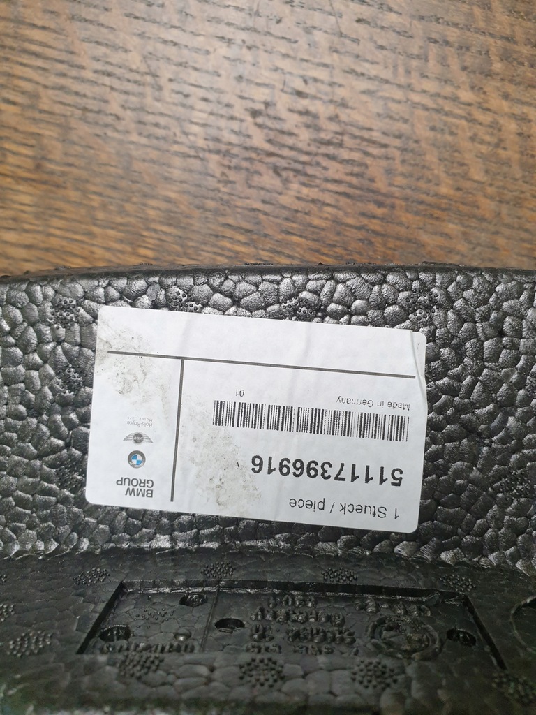 BMW F30 F31 ABSORBER PIANKA ZDERZAKA 51117396916 - 8917995965 ...