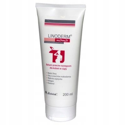 LINODERM Balsam przeciw rozstępom w ciąży 200 ml - 12543917714 ...