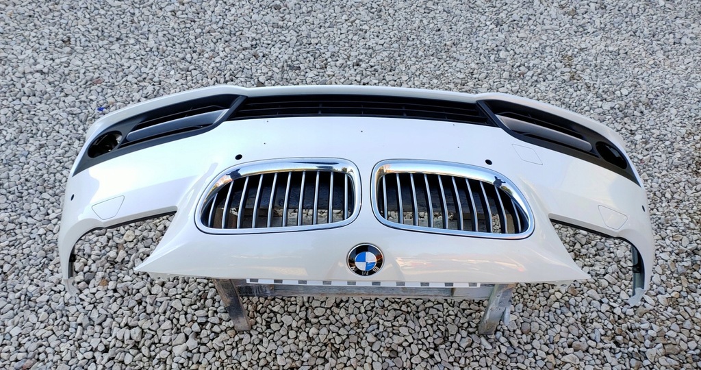 Zderzak Przód Bmw 5 Lift F10 F11 mineralweiss a96 - 11937552552 ...