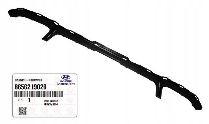HYUNDAI KONA 17+ LISTWA ZDERZAKA DÓŁ 86562J9020 ORYGINAŁ - 15167532846 ...