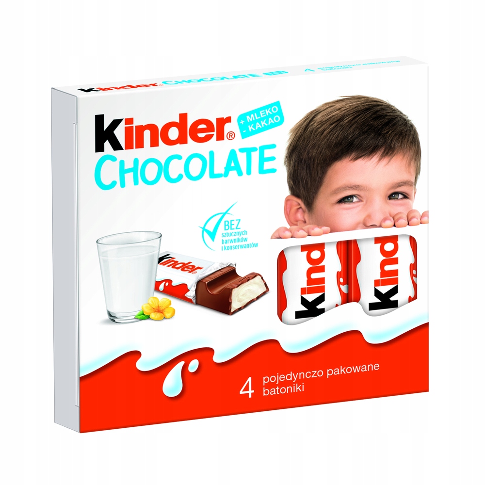 Pakiet 10szt FERRERO CZEKOLADA KINDERKI 50G - 11219640875 - oficjalne ...