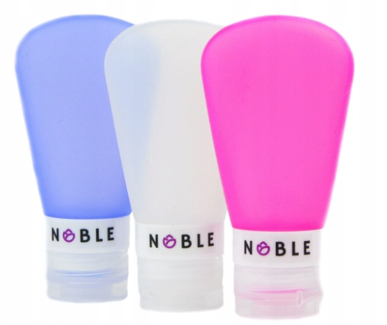 NOBLE TRAVEL butelka silikonowa DUŻA 90ml - 12556492946 - oficjalne ...