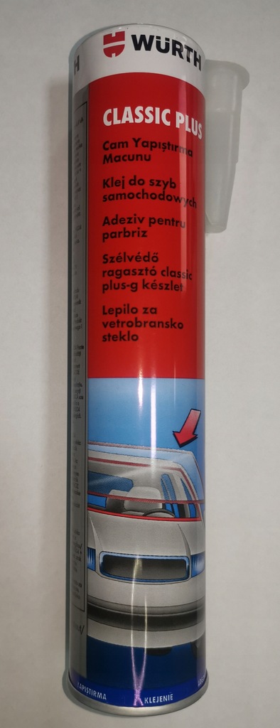 Klej do szyb Wurth Classic Plus 310 ml Super mocny - 11304868596 ...