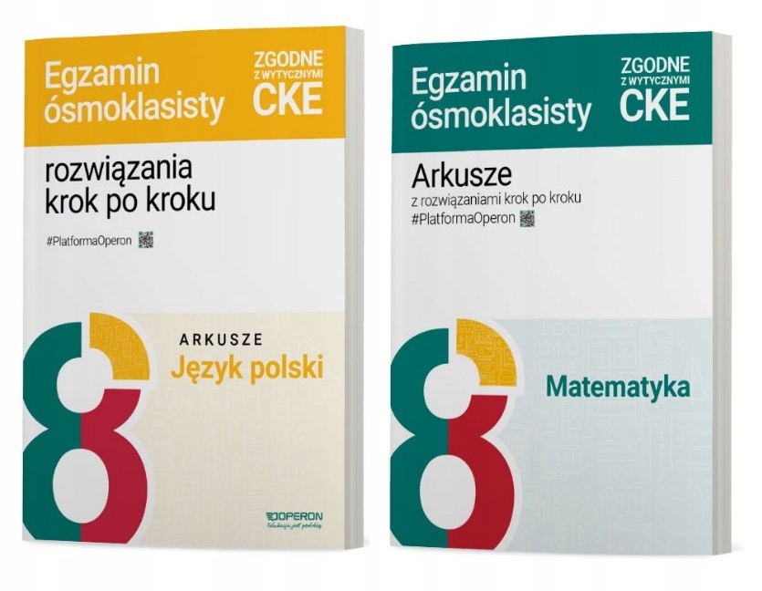 EGZAMIN ÓSMOKLASISTY 2025 JĘZYK POLSKI MATEMATYKA ARKUSZE OPERON - 16884362998 - oficjalne ...