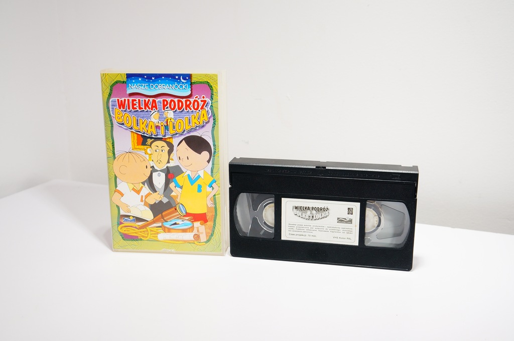 Bajka Kaseta Wideo VHS Wielka Podróż Bolka i Lolka - 12965673804 - oficjalne archiwum Allegro