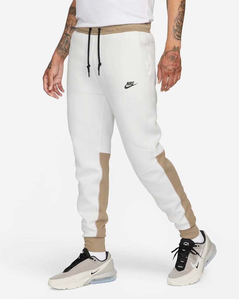 JOGGERY MĘSKIE NIKE TECH FLEECE FB8002-121 # XS - 14472374243 ...