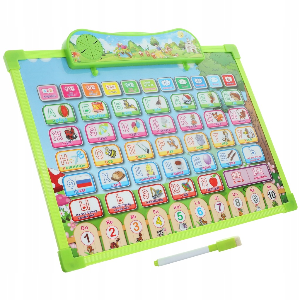 Russian Learning Wall Chart Sound Alphabet Poster - 14157813433 ...