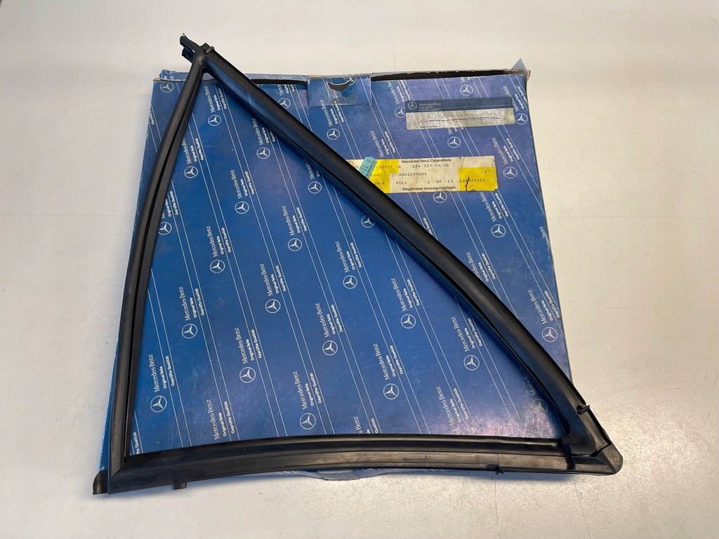 MERCEDES W124 USZCZELKA SZYBY DRZWI LEWY TYŁ NOWA - 13857771692 ...