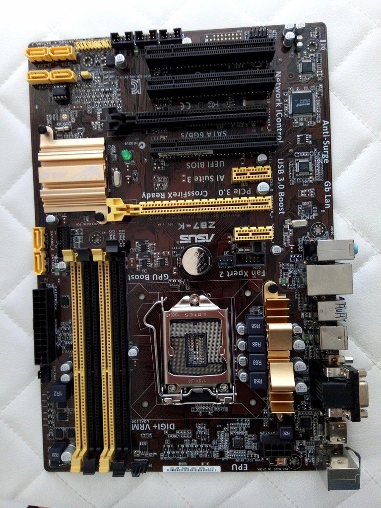 Płyta główna Asus Z87-K ATX Intel Socket 1150 - 10498859055 - oficjalne ...