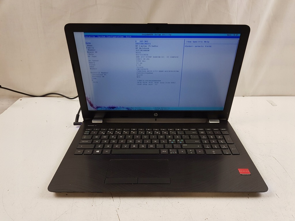 Hp 15-bw058no AMD A12-9820P (2087731) - 14080024401 - oficjalne ...