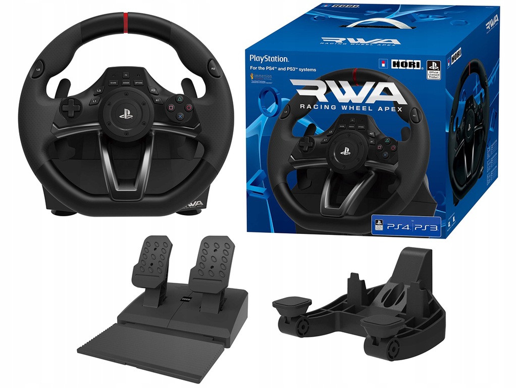HORI RWA Racing Wheel APEX PS3/PS4/PC kierownica - 12300248150 ...