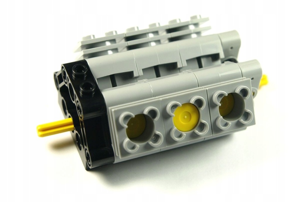 Silnik 6 cylindrowy 44kloc.LEGO Technic 32333 2850 - 11423283741 ...