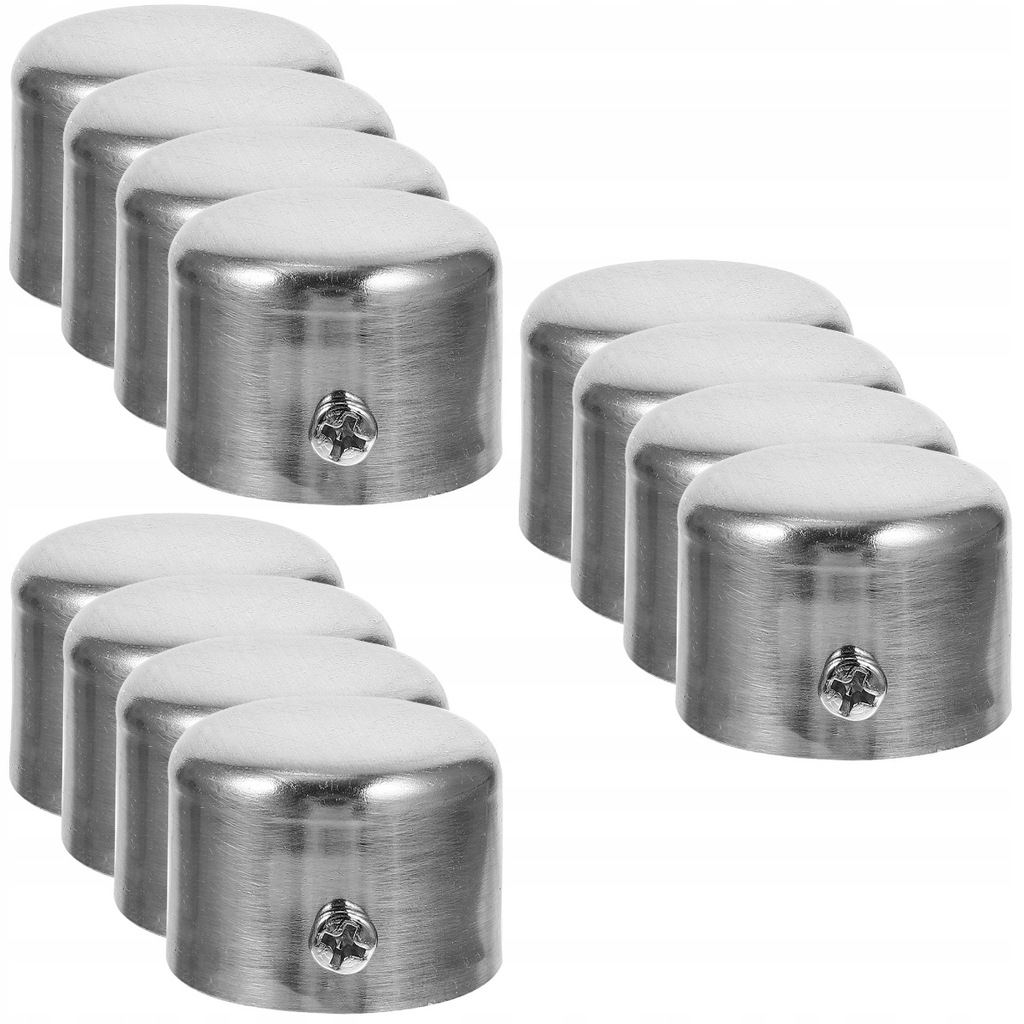 Curtain Pole Finials Curtain Rod End Cap 12 Pcs - 13318013562 ...