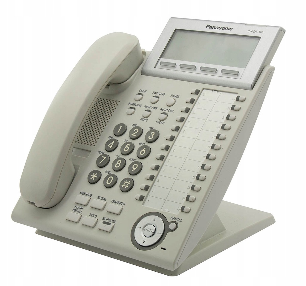 Panasonic KX-DT346 telefon systemowy cyfrowy - 9547099212 - oficjalne ...