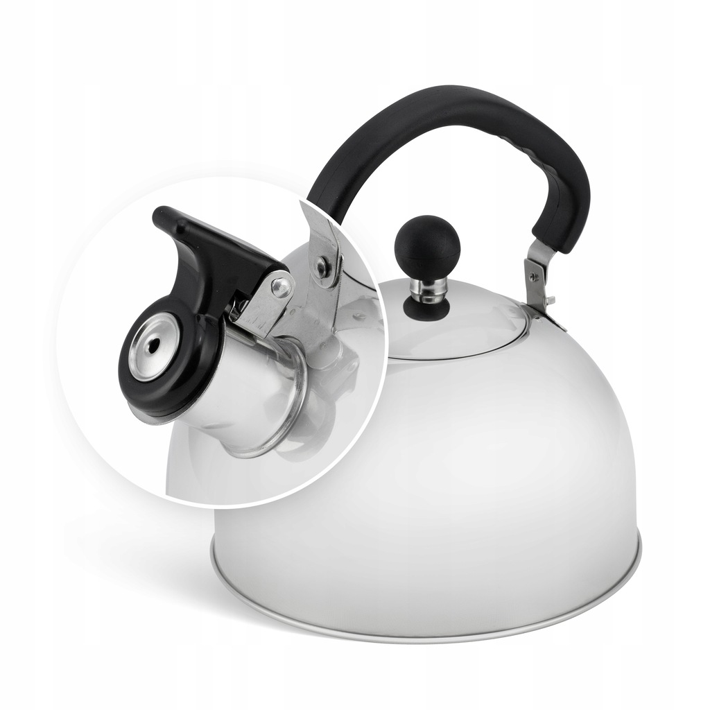 Купить ЧАЙНИК 2 Л СВИСТОК стальной ИНДУКЦИОННЫЙ газовый EDENBERG ...