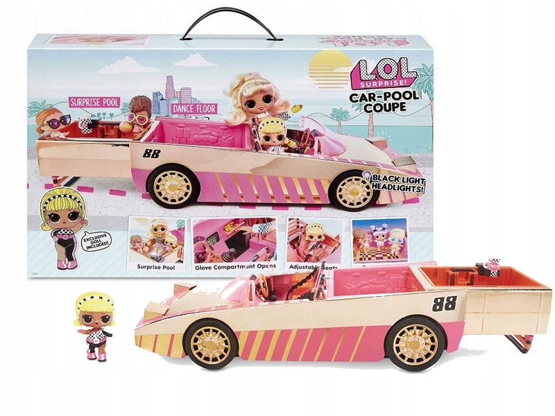 LOL SURPRISE AUTO CAR POOL COUPE basen + lalka - 9510951821 - oficjalne ...
