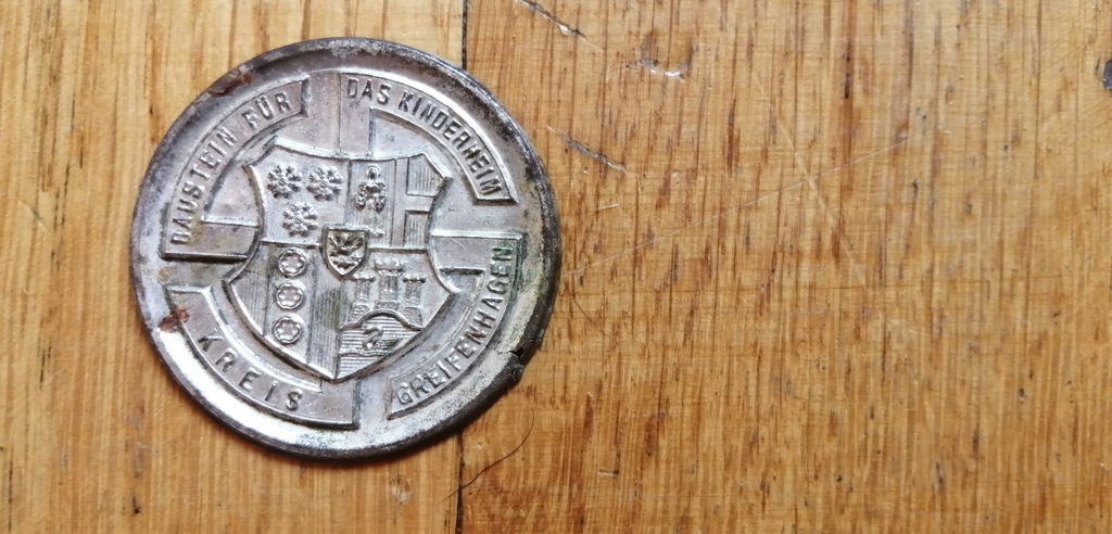 Pomorze III Rzesza Gryfino Swastyka Odznaka - 14283180199 - oficjalne ...