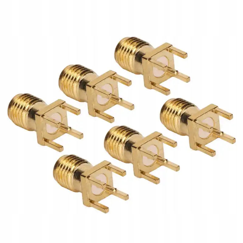 RF Coaxial Cable Adapter Coax Line Connector Set Female for Antenna ...