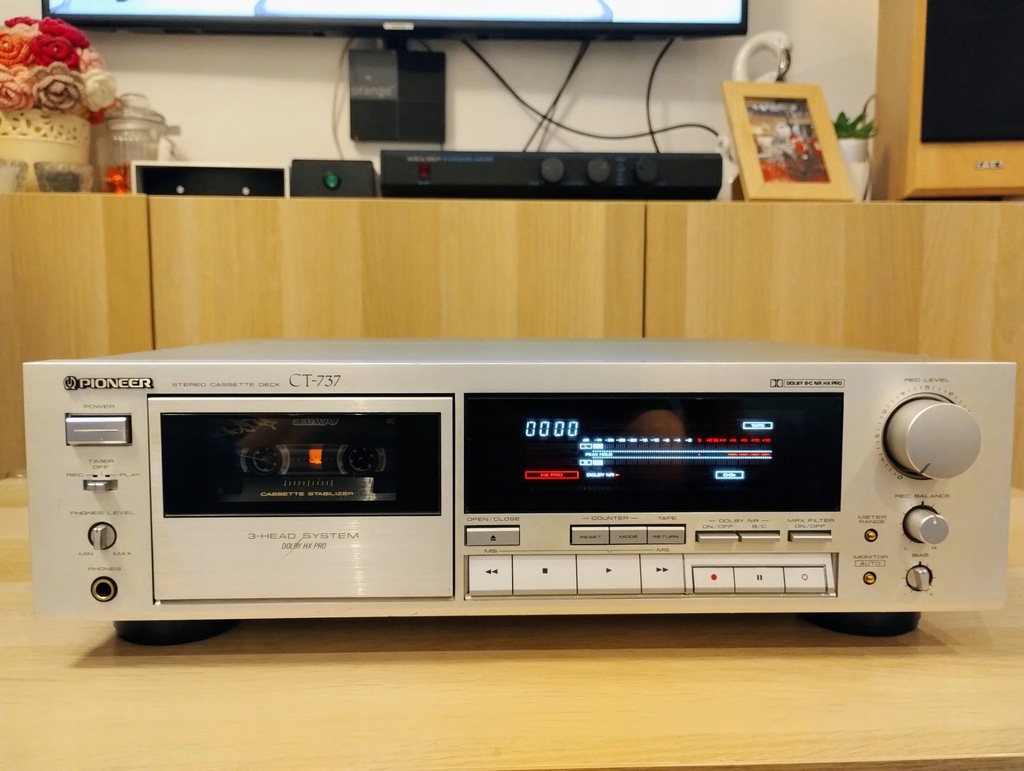 Magnetofon kasetowy DECK Pioneer CT-737 - 13657867980 - oficjalne ...