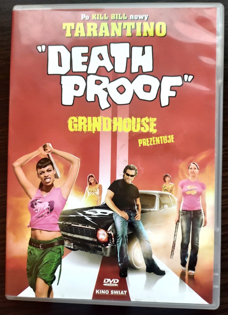 Film GRINDHOUSE DEATH PROOF QUENTIN TARANTINO DVD - 12665754406 ...