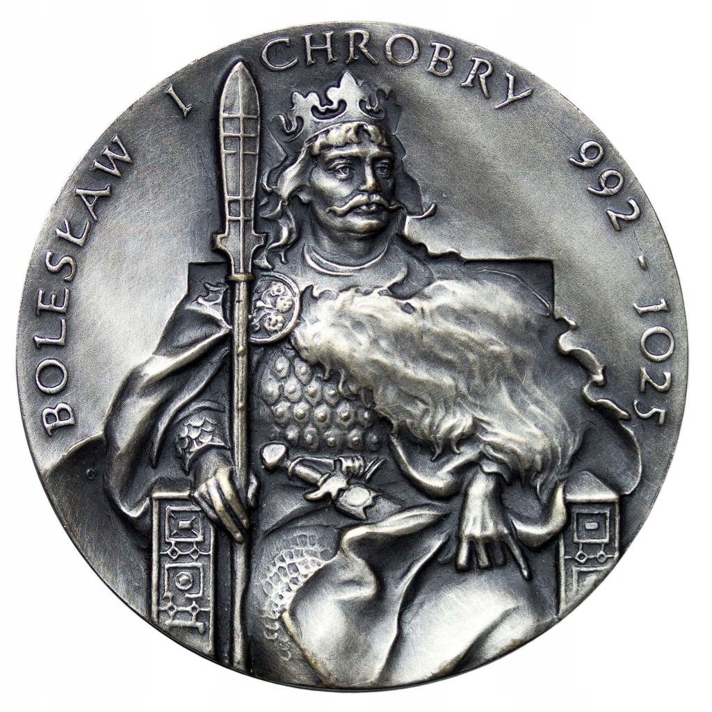 Medal MW, Bolesław I Chrobry, st. 1/1- - 12997640193 - oficjalne ...