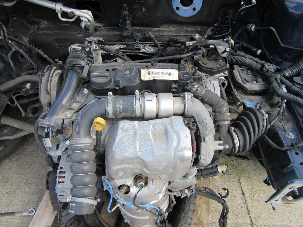 FORD PEUGEOT CITROEN SILNIK DV6C 1.6 TDCI 67tyś.km - 6949339508 ...