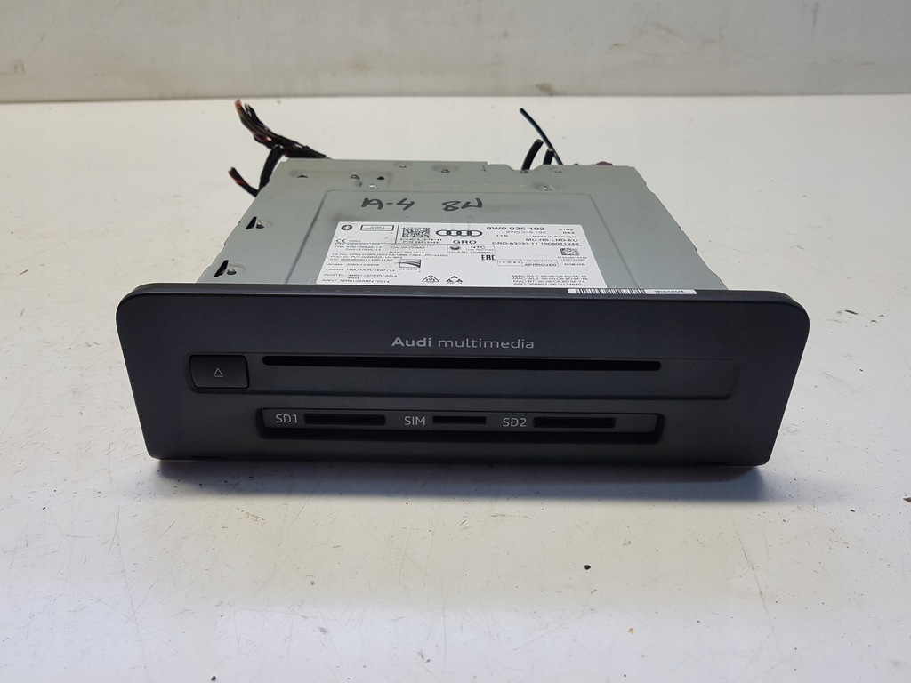 AUDI A4 B9 8W Czytnik kart SIM MMI nawigacja - 11931294136 - oficjalne ...