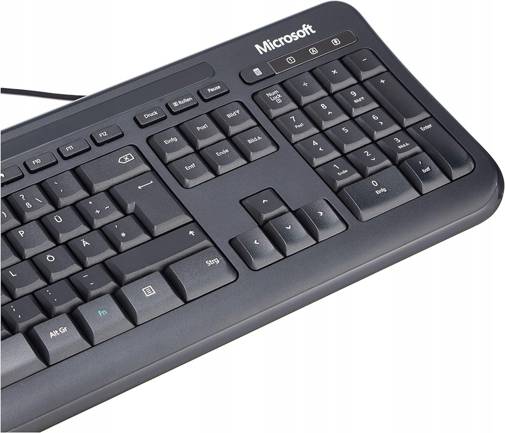 Купить Проводная клавиатура Microsoft Wired Keyboard 600 1576, черная ...