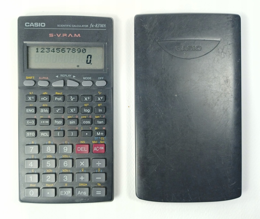 CASIO fx-83WA/ KALKULATOR NAUKOWY - 12755204171 - oficjalne archiwum ...
