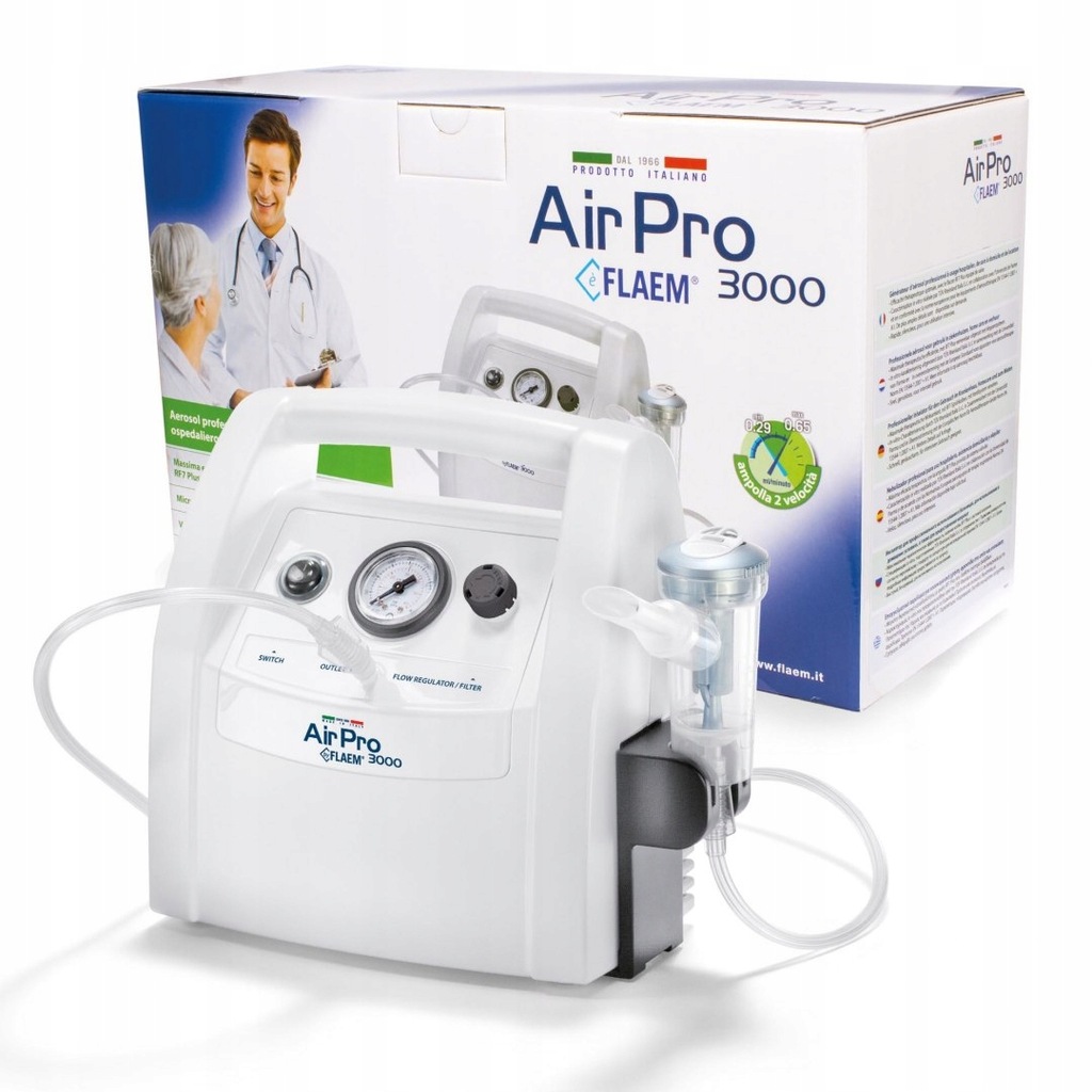 FLAEM AirPro 3000 Standard Profesjonalny inhalator - 11446974287 ...