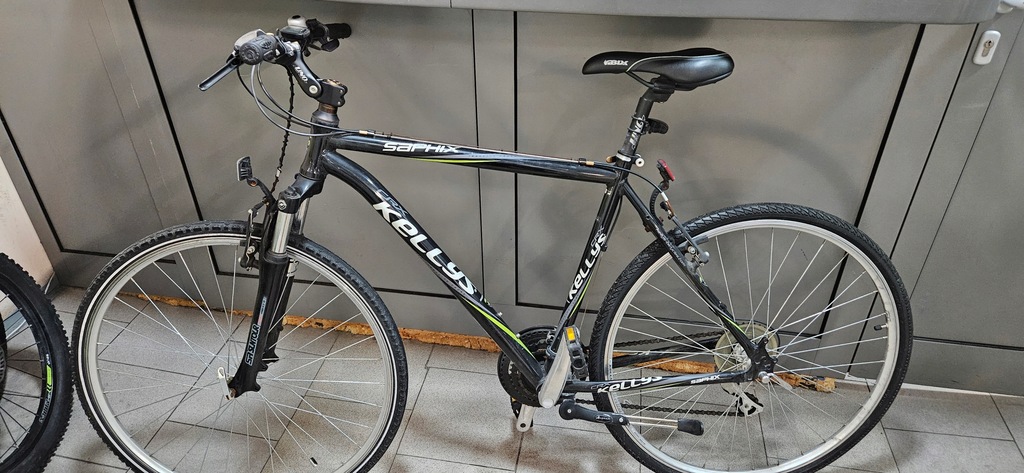 Rower crossowy Kellys Saphix rama 21 cali koło 28 " wielokolorowy ...