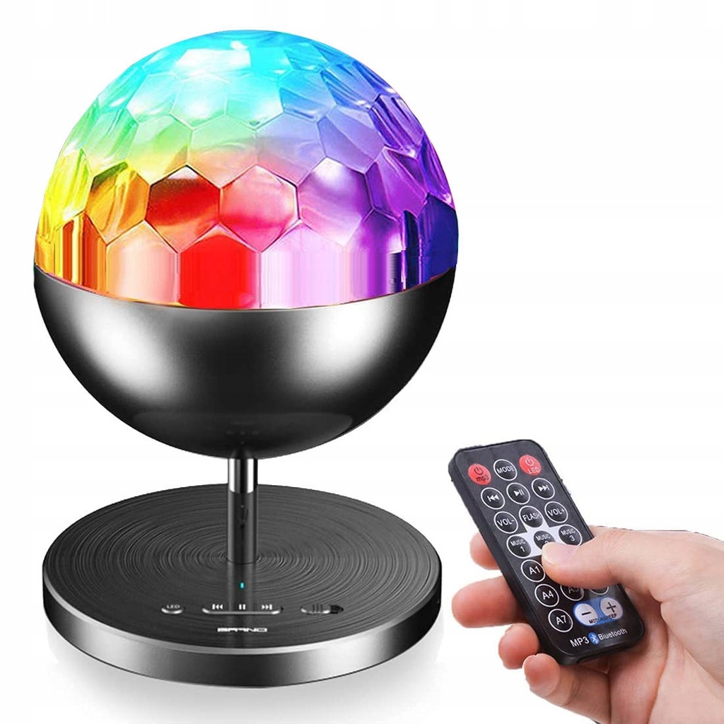 Głośnik Projektor LED Kula Dyskotekowa Bluetooth + - 12014054369 ... Głośnik Projektor LED Kula Dyskotekowa Bluetooth + - 12014054369 ...