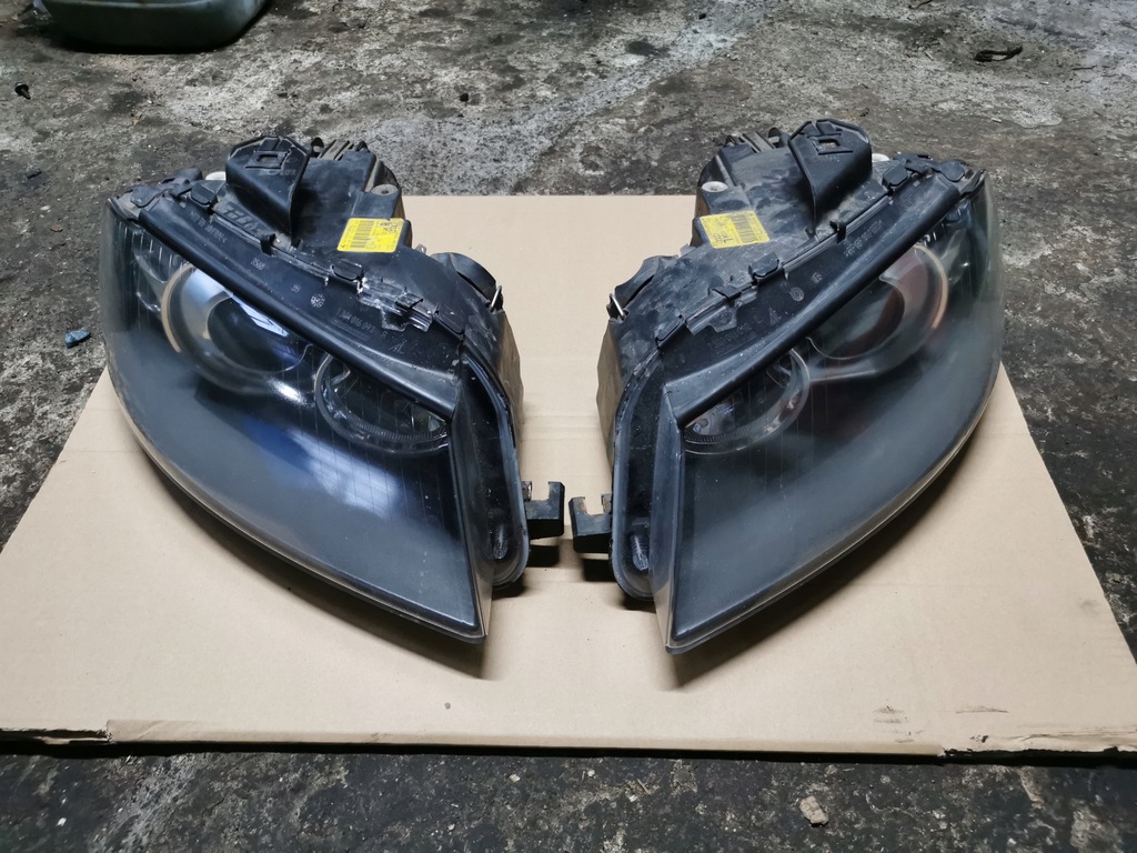 Audi A3 8P Xenon Lampa prawa lewa przednia - 12756825651 - oficjalne archiwum Allegro