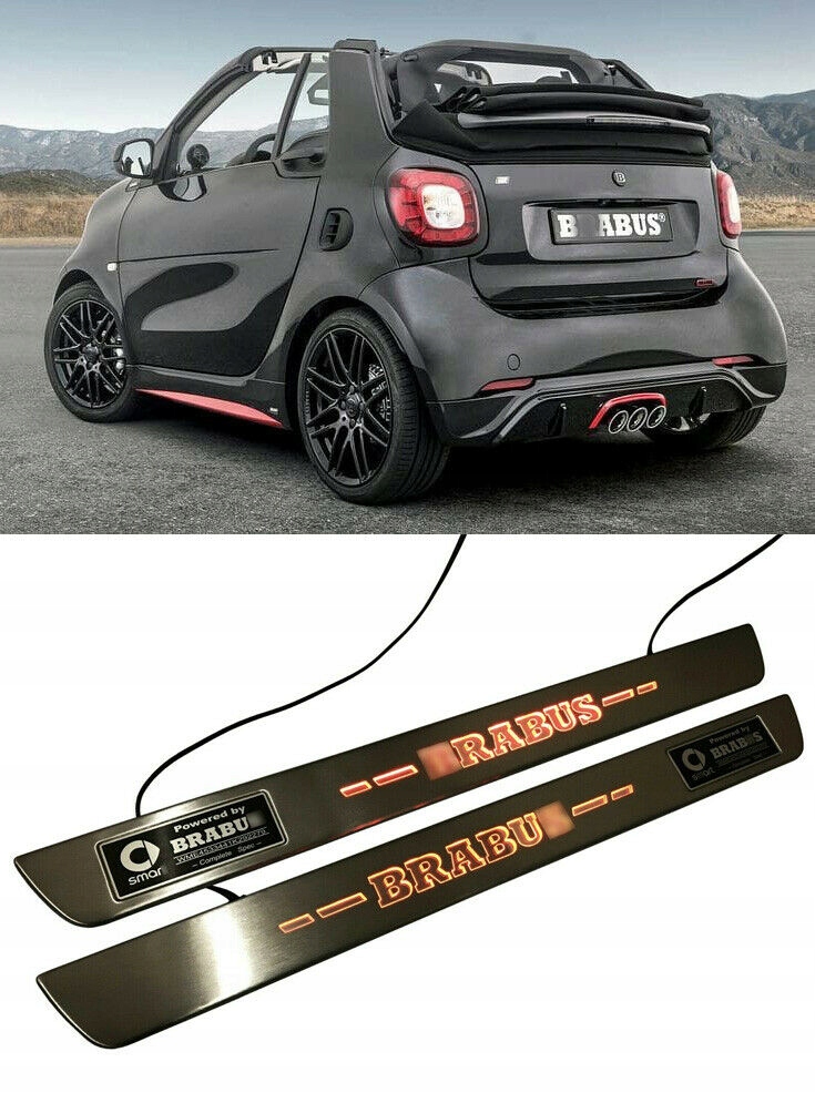 Nakładki na Progi Brabus Mercedes Smart 453 Fortwo - 13553603289 ...