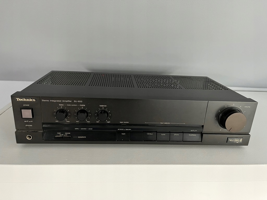 Amplifier Wzmacniacz stereo Technics SU-600 unikat - 12568129152 - oficjalne archiwum Allegro