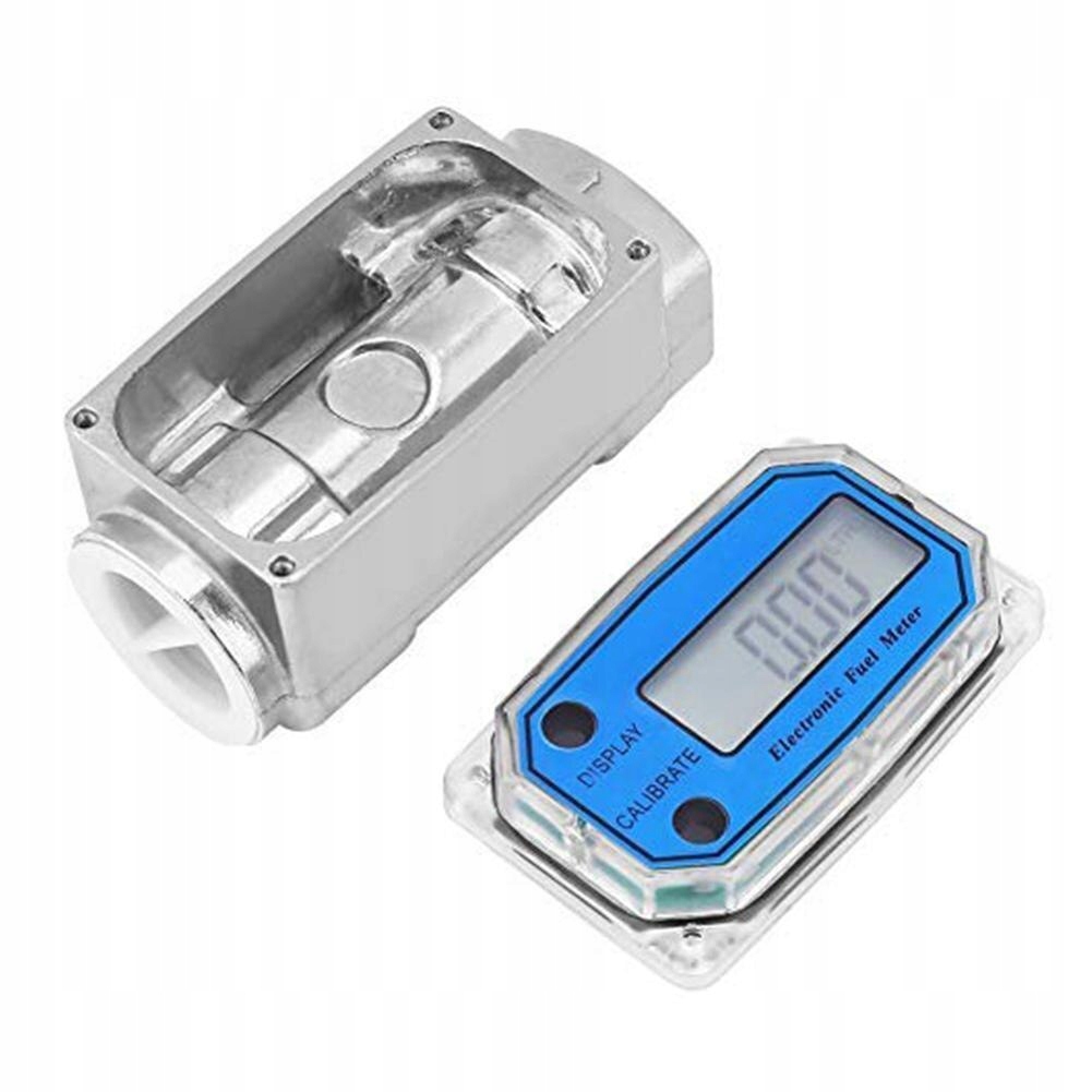 Digital Turbine Flow Meter Flowmeter Gauge PCB Ele - 12373766163 ...