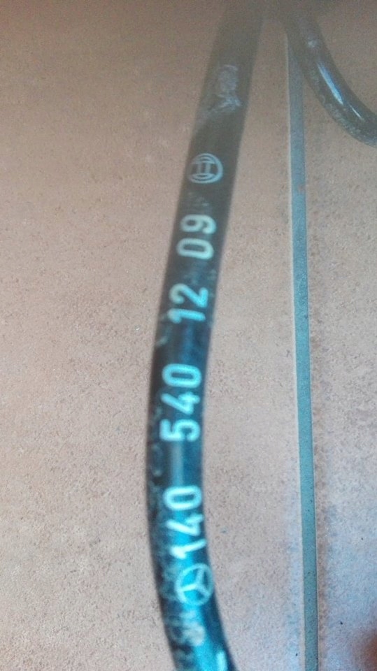 MERCEDES W140 CZUJNIK ABS LEWY PRZÓD 1405401209 - 7726536959 ...