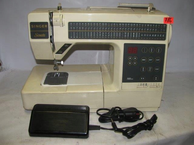 MASZYNA DO SZYCIA SINGER SONATA 2210 - NR 786 - 11076068593 - oficjalne ...