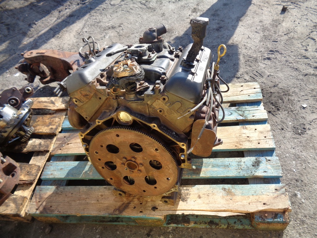 Silnik VORTEC V6 GM-4.3L wózek widłowy Hyster H4.0 - 12025174638 - oficjalne archiwum Allegro